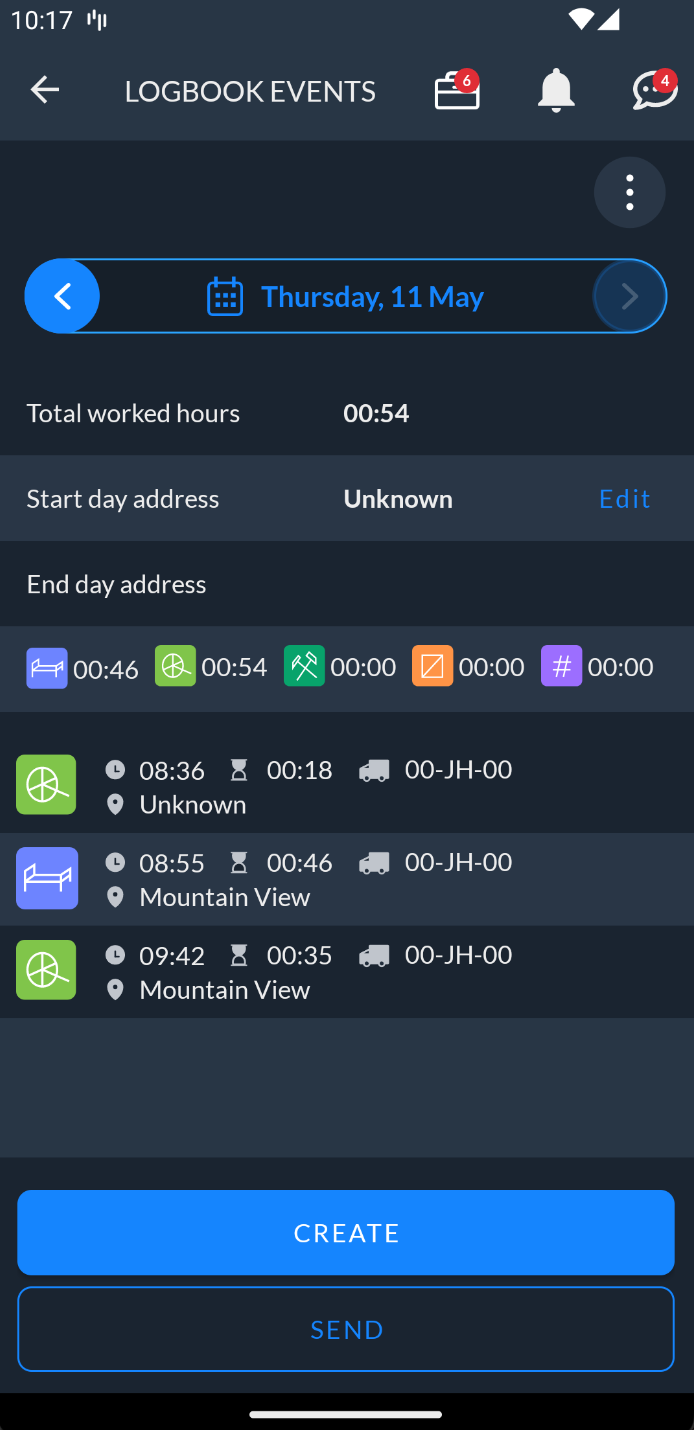 Electronic Logbook - Frotcom